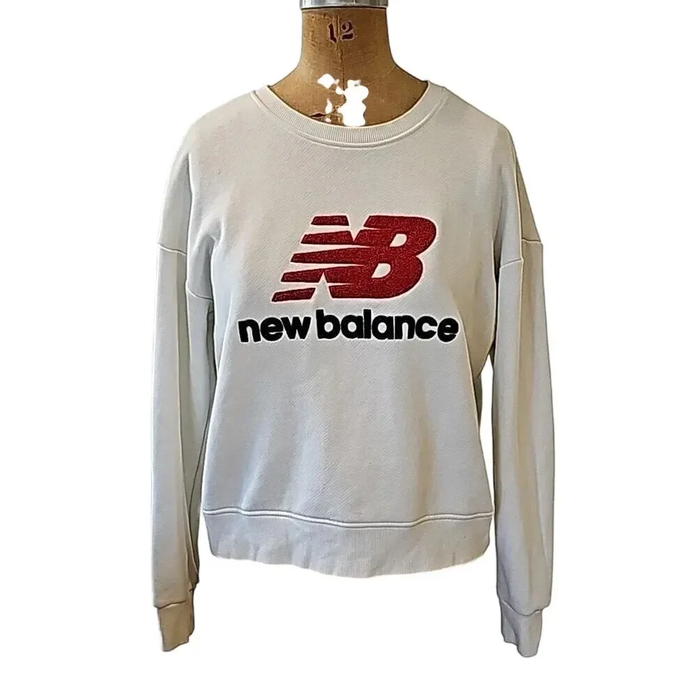 New Balance | Sweaters | New Balance Stadium Crew Pullover With Varsity ...